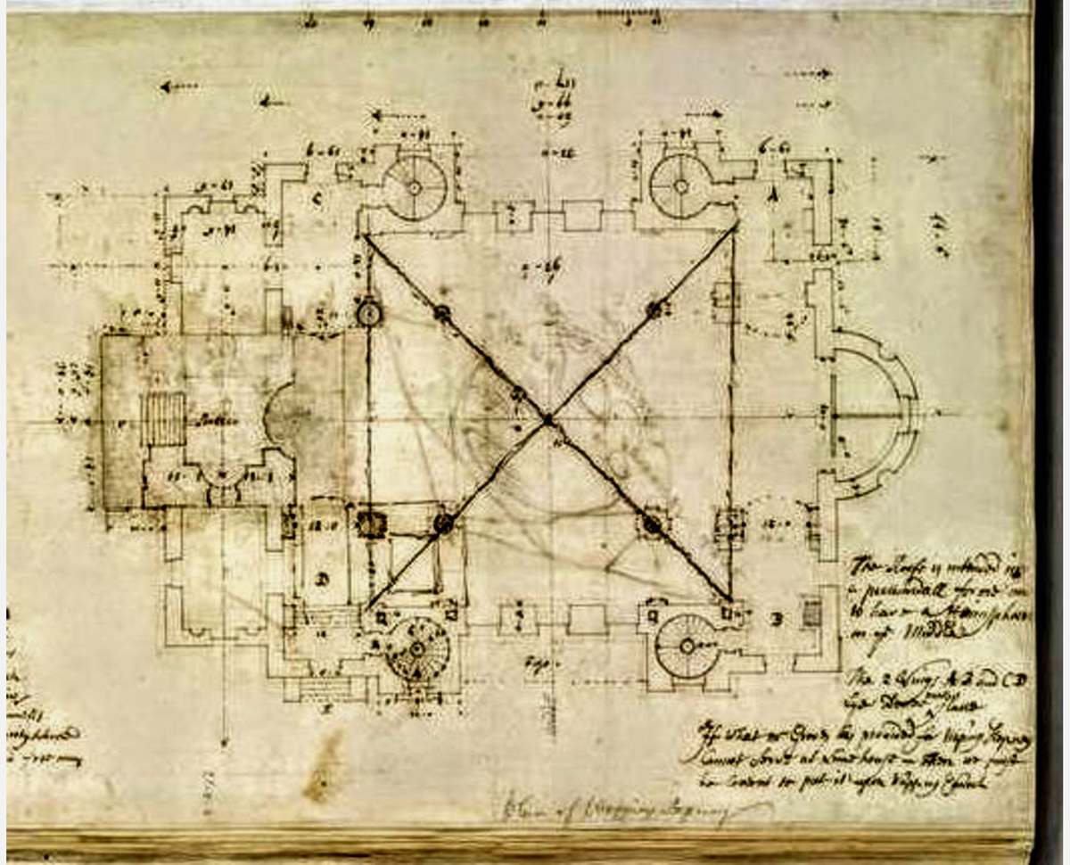 Gothic Geometry in Two Hawksmoor Churches | Architectural Histories